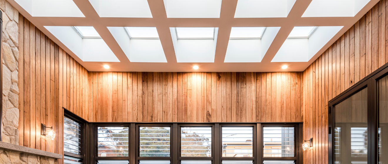 Wood Skylights Vaulted Ceiling With Wood Beams And Skylights Soul