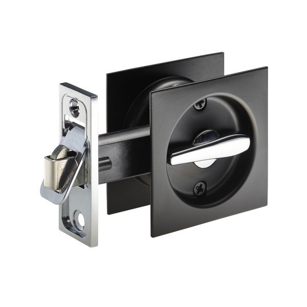 Gainsborough Square Pull Privacy Sliding Cavity Door Set Retail Pack ...