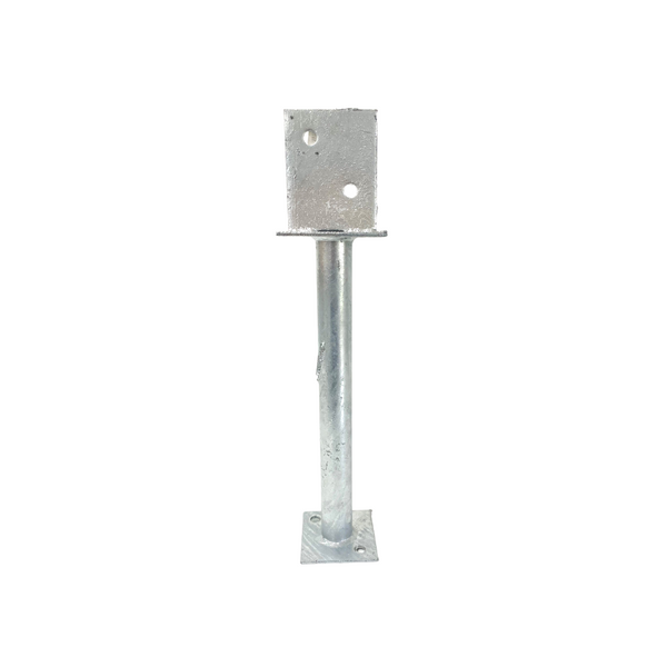 McIntyre® Blade Style Galvanised Post Support with Various Leg Lengths ...