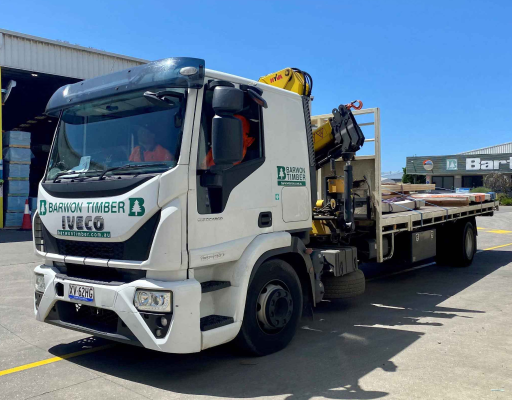Delivery with Barwon Timber