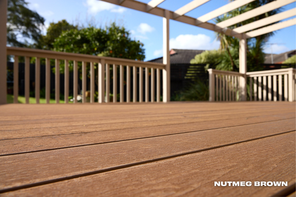 Nutmeg Brown: Square-Edge / Groove-Edge Deck Board - Barwon Timber