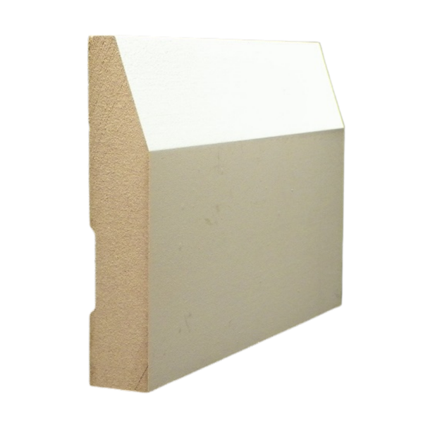 Half Splayed - Period Timber Primed MDF Architrave & Skirting - Barwon ...