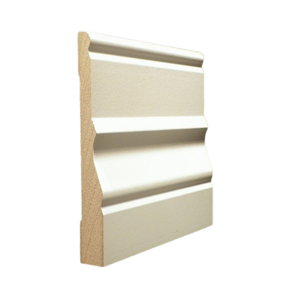 Traditional Victorian - Period Timber Primed MDF Architrave & Skirting ...