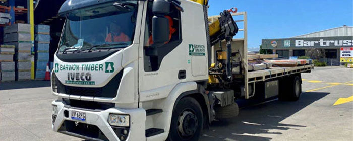 Delivery with Barwon Timber