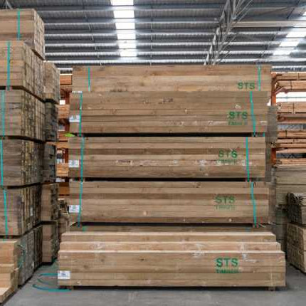 Standard Timber Sleepers - Barwon Timber